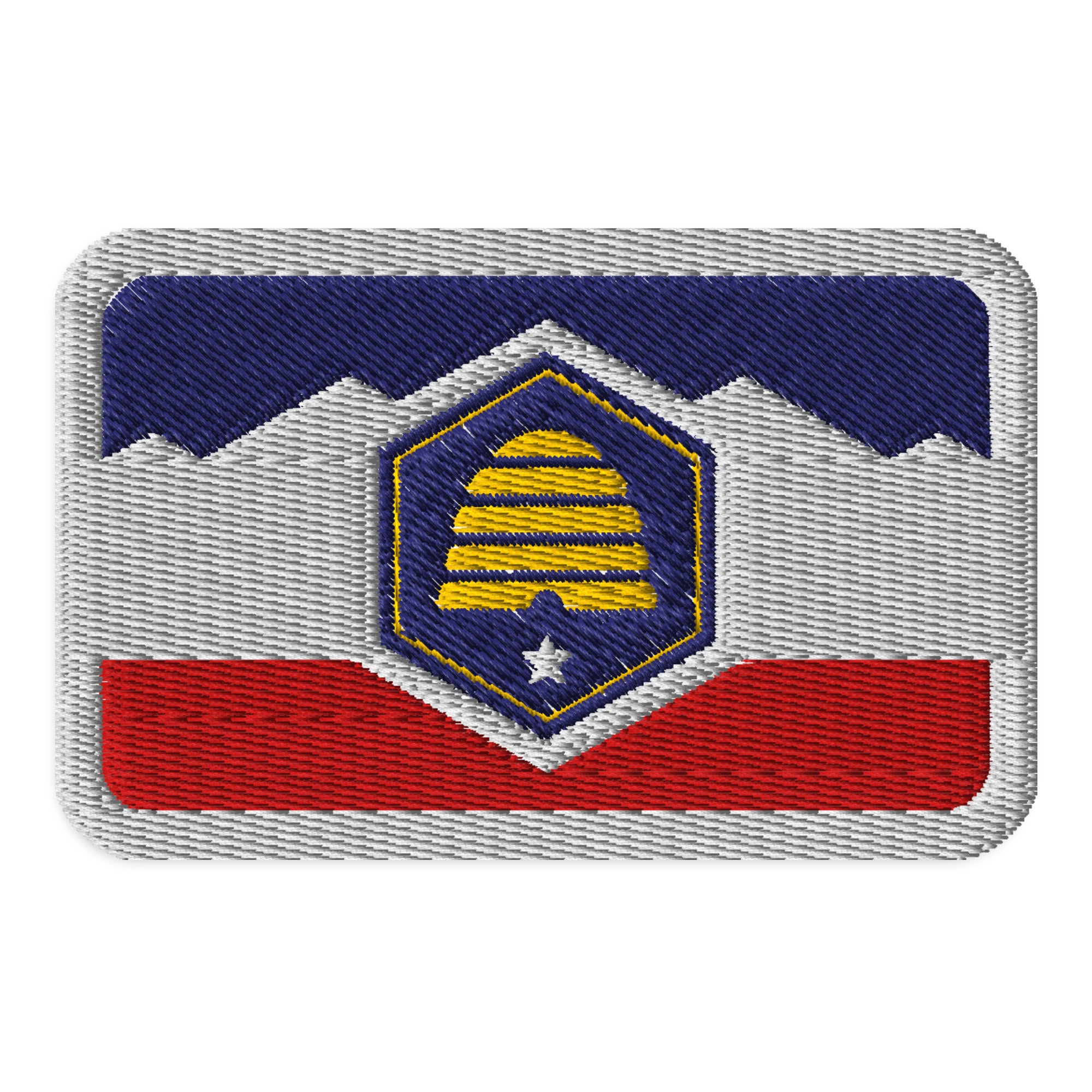 Embroidered patches – Beehive Statement